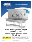 Processing Sinks Manual | MAC Medical, Inc.
